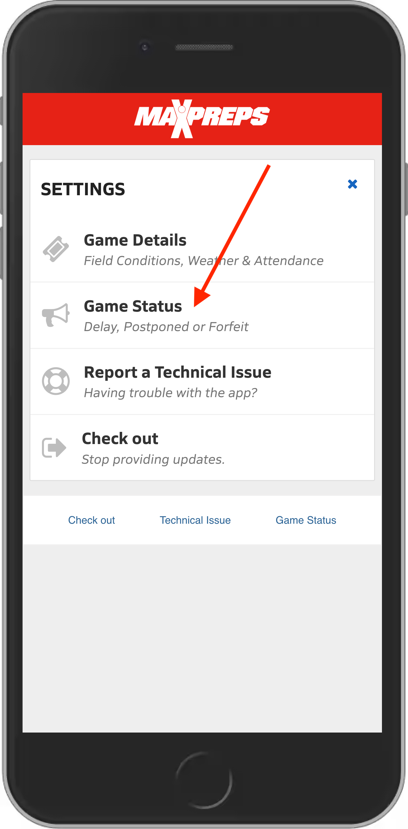 Live Scoring Game Status – MaxPreps Support