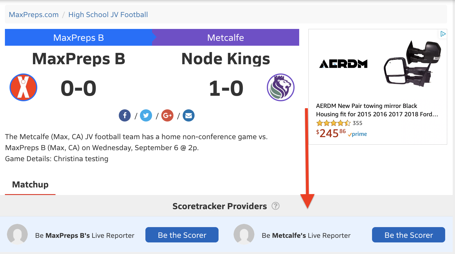 Become a MaxPreps Scorer – MaxPreps Support